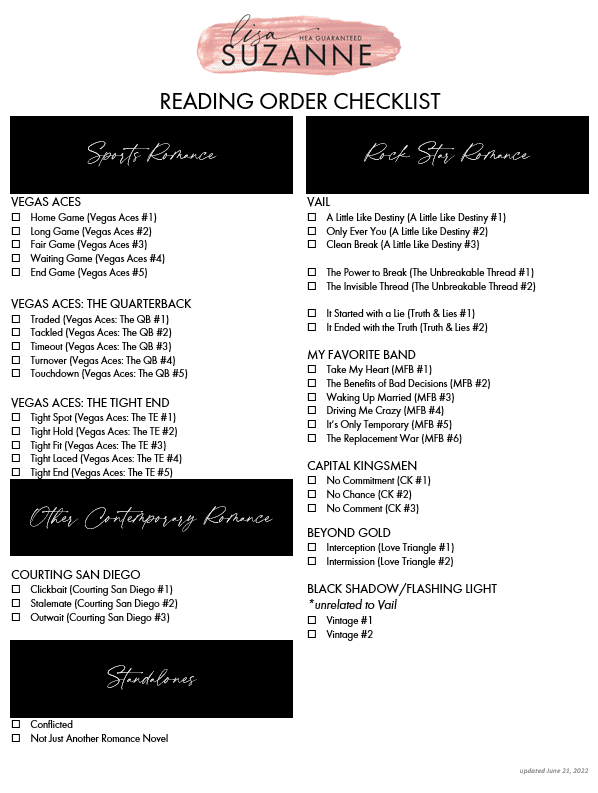 Books | Author Lisa Suzanne